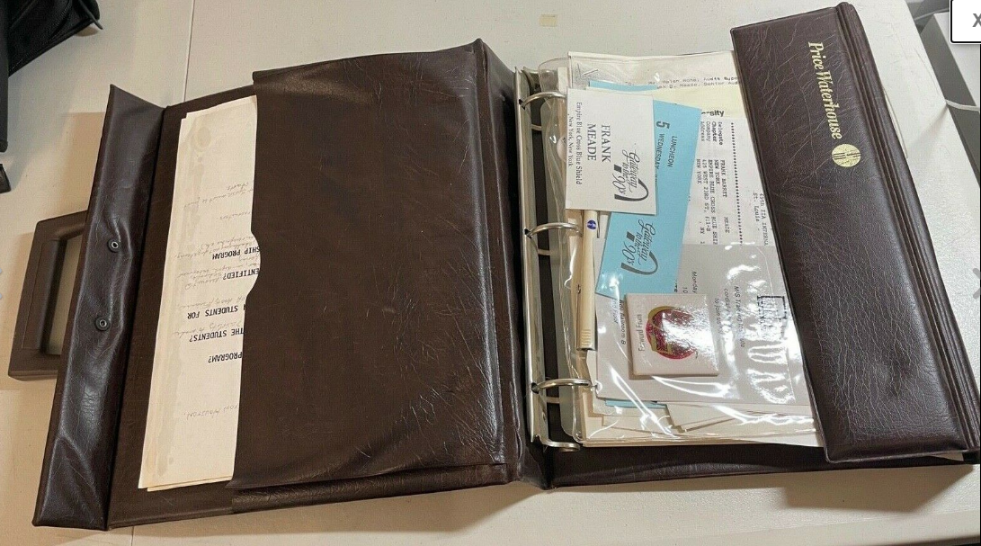Big 4 Item of the Week on eBay: Price Waterhouse Portfolio Briefcase ...